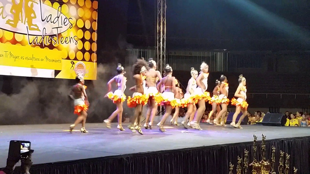 Mini Sabor Latino Alcaye Sucampeonas Salsa Ladies 2015 - YouTube