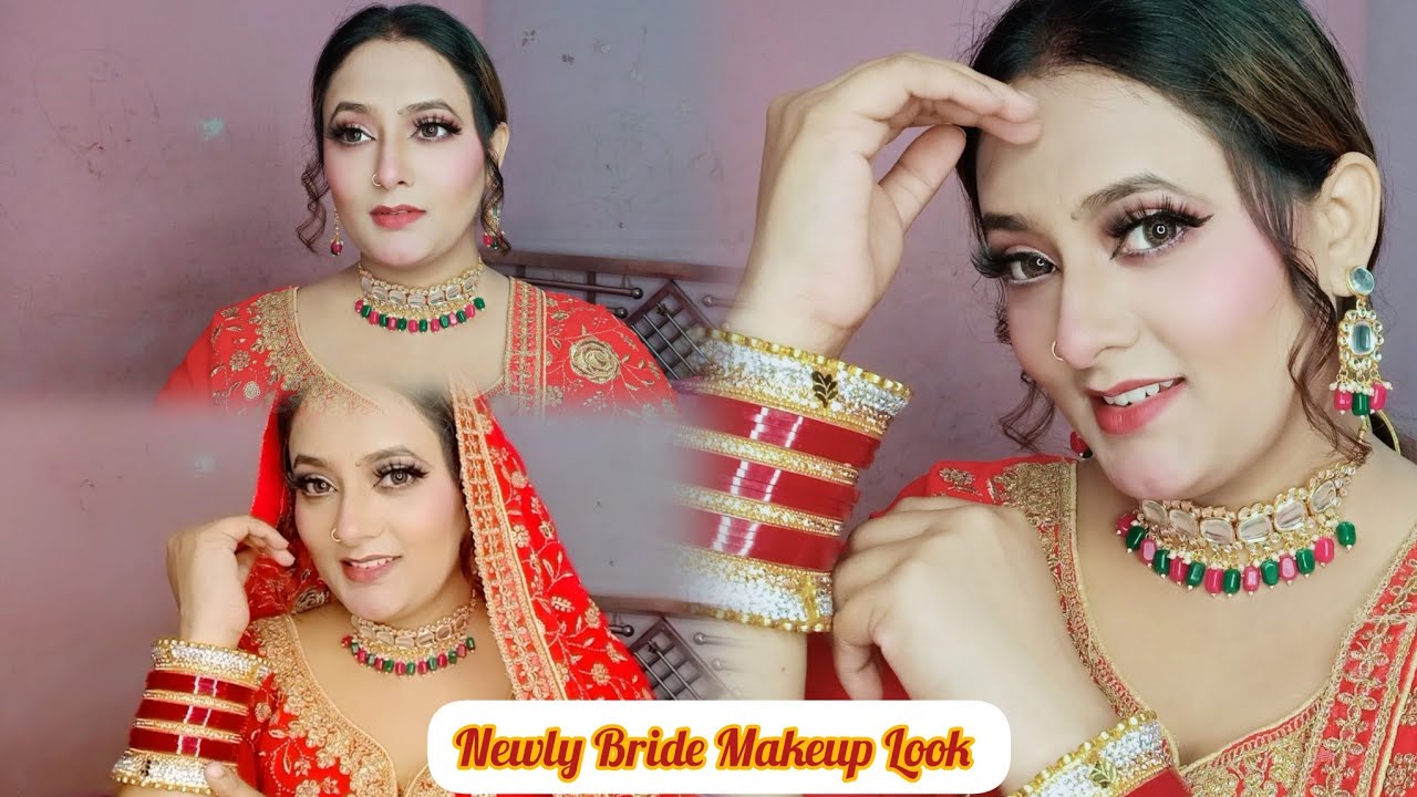 Newly Bride Makeup Look 💄||Budget Friendly Makeup Look# ...