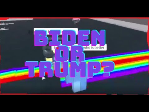 Trump or Biden? -Roblox Social Experiment - YouTube
