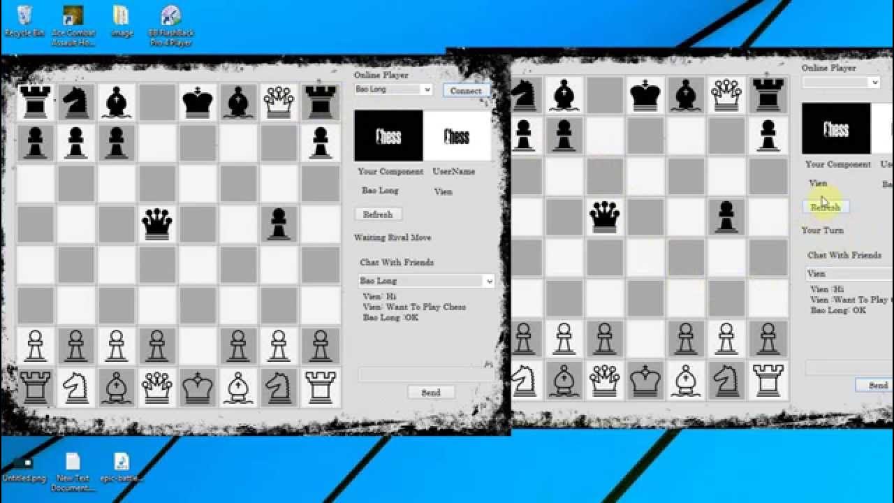 Chess Game C# Demo - YouTube