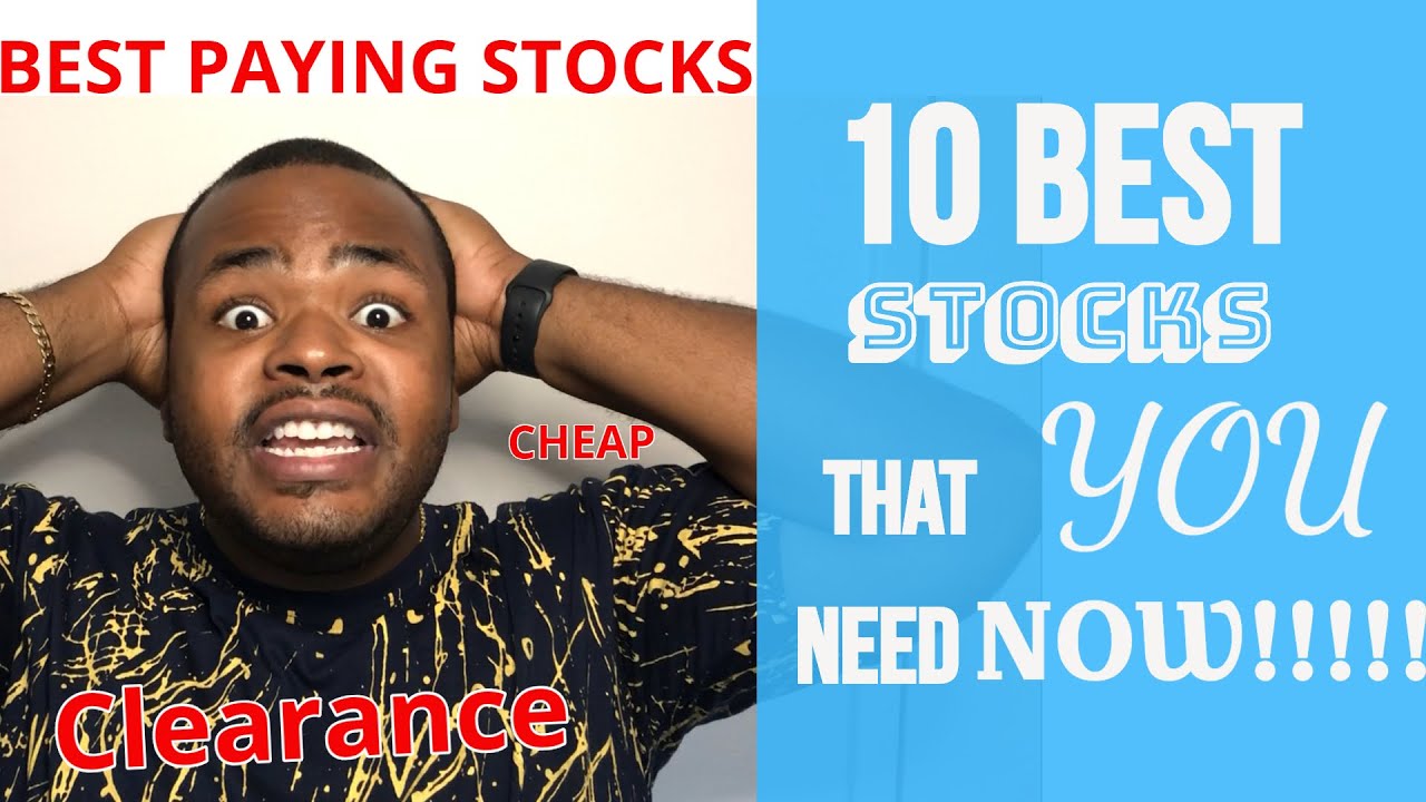 10 BEST Stocks to buy NOW! 2020 - YouTube