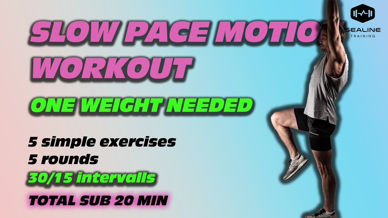 SLOW PACE MOTION WORKOUT - YouTube