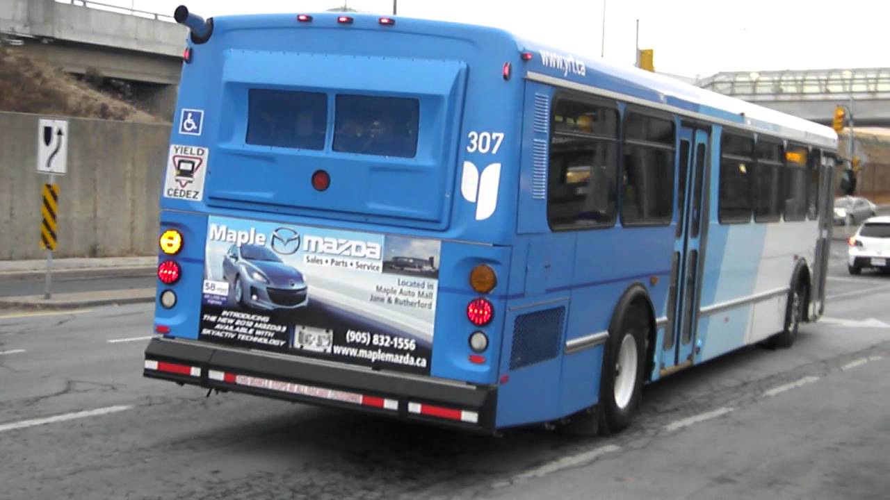 YRT Orion V Diesel #307 Taking Off - YouTube