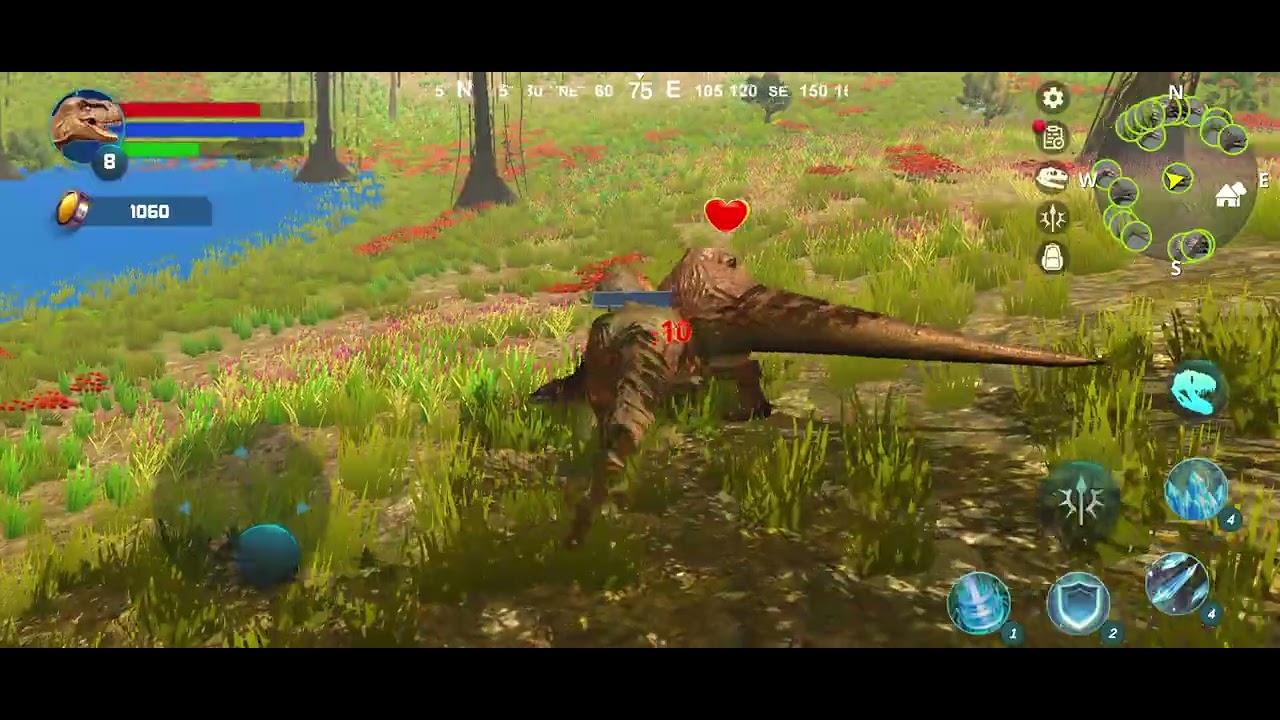 CC Rexy T Rex Sim Jurassic World Game - YouTube