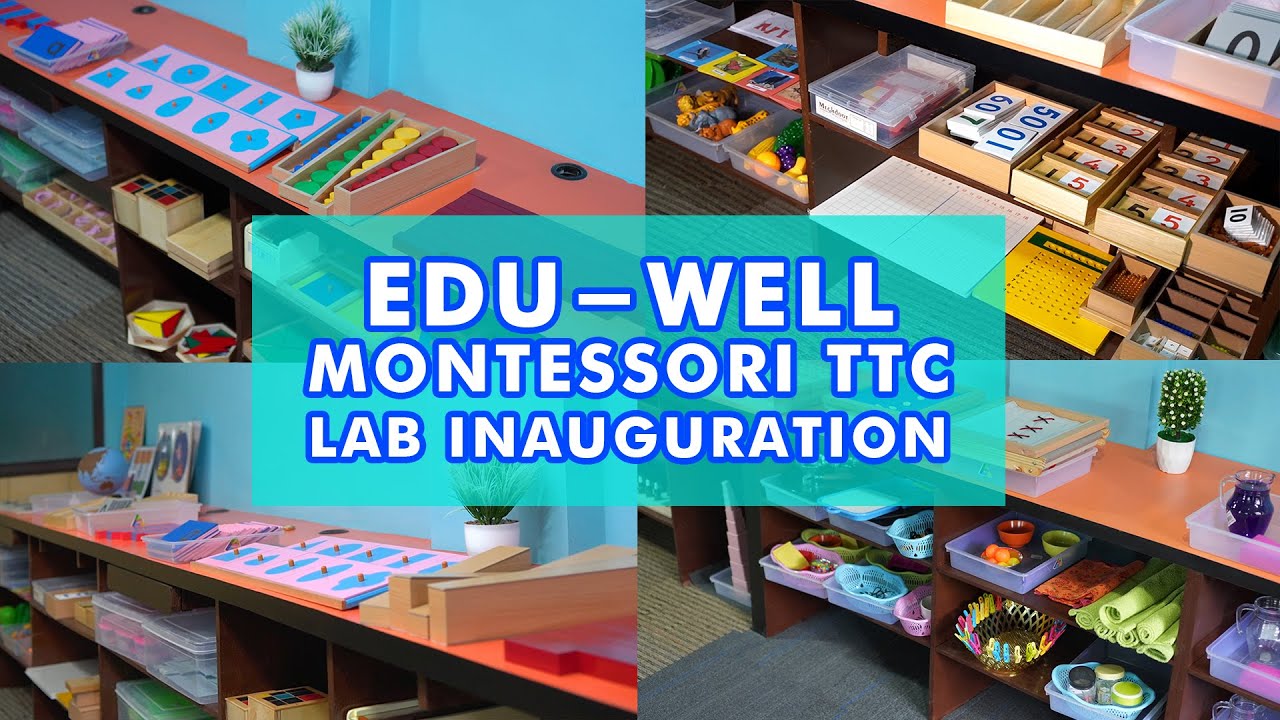 Edu-well Montessori Lab Inauguration - YouTube