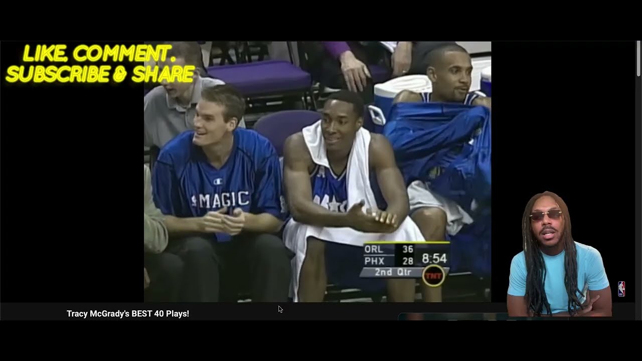 TRIZZY REACTS TO TRACY MCGRADY HIGHLIGHTS!!!!! OOHHH TMACCC A WALKIN BUCKET!!!! - YouTube