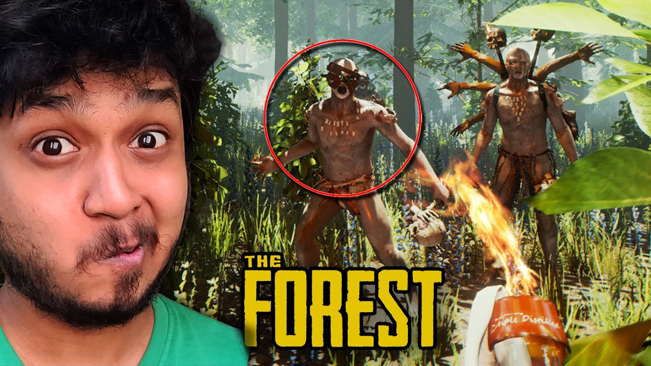 Stuck Inside Dark Forest (Exploring Caves) - The Forest Gameplay (Hindi ...