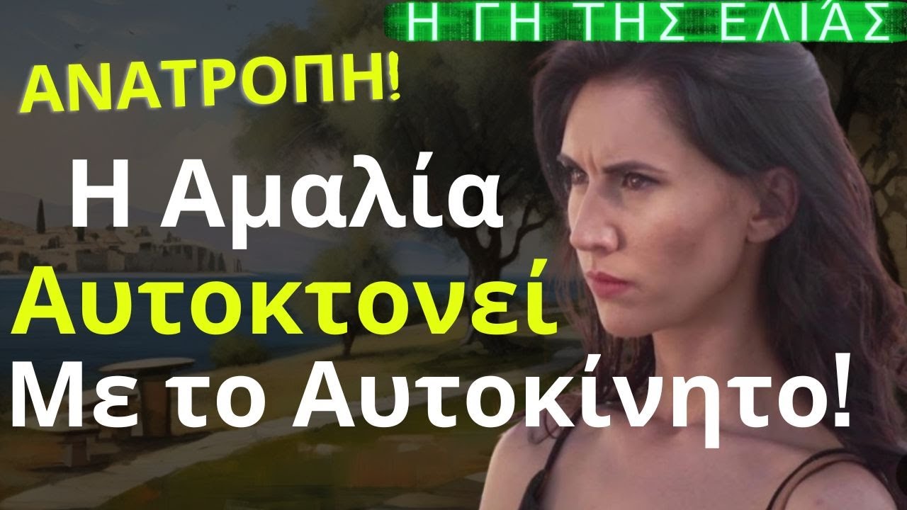 Η Γη της Ελιάς Spoiler: ΑΝΑΤΡΟΠΗ! Η Αμαλία Αυτοκτονεί Με το Αυτοκίνητο ...