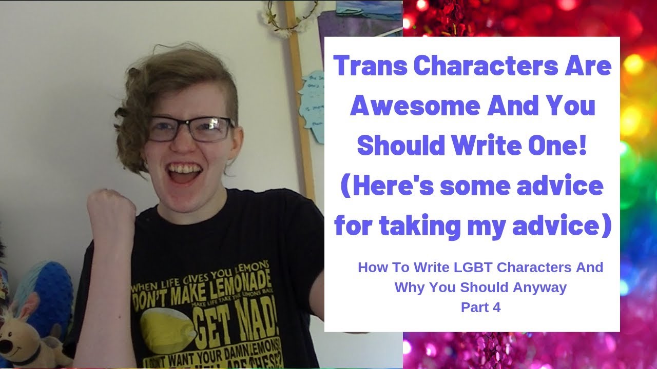 How To Write Trans Characters - #pride - YouTube