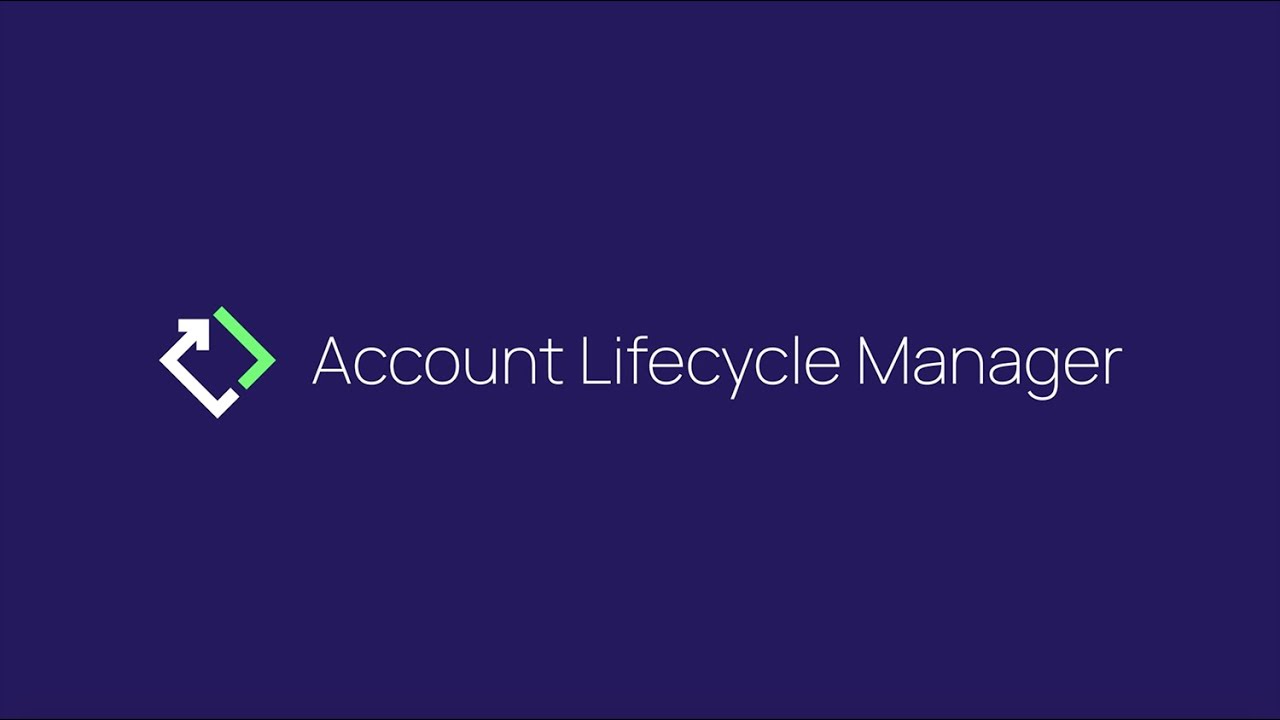 Account Lifecycle Manager Demo - YouTube