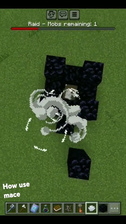 how to use mace weapon in minecraft - YouTube