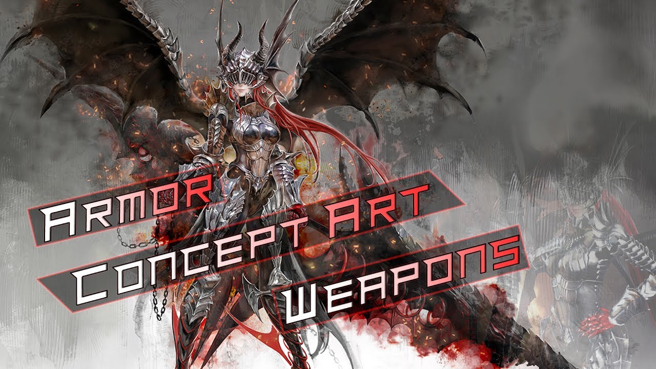 Vindictus Miri - Armor, Weapons, Concept Art - YouTube