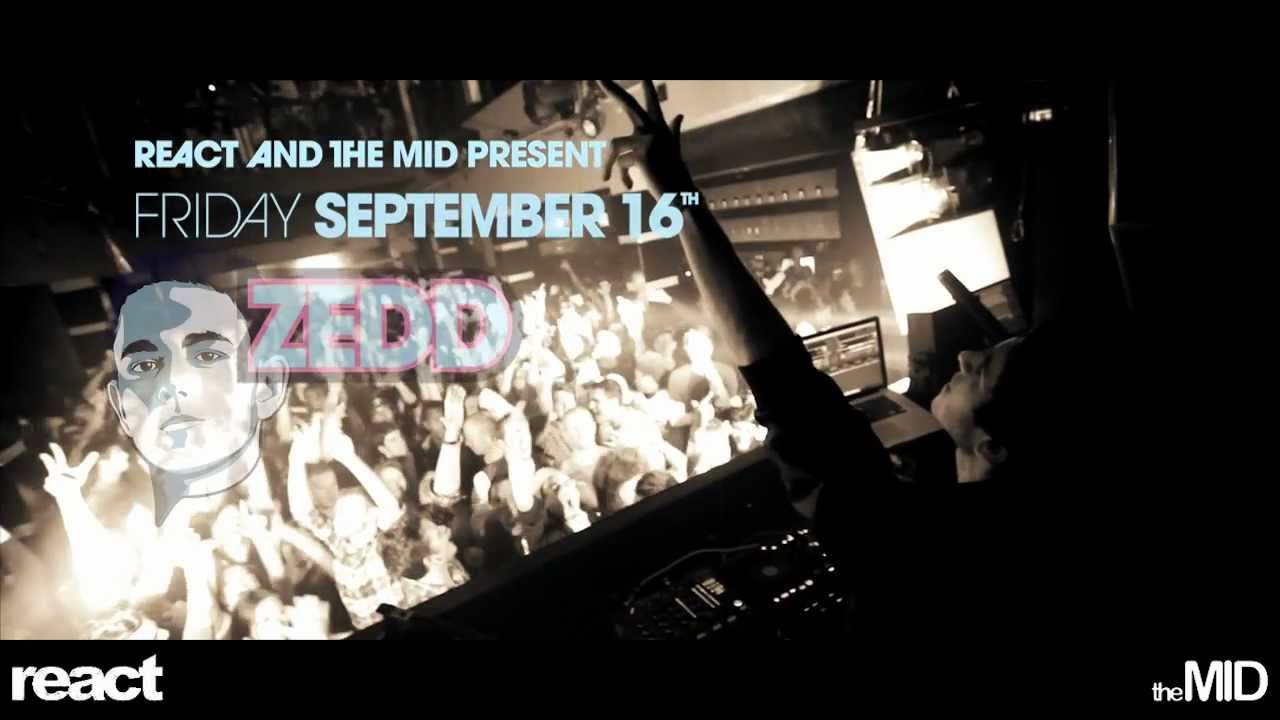 ZEDD & MIDNIGHT CONSPIRACY | Mayhem at the MID | React Presents - YouTube