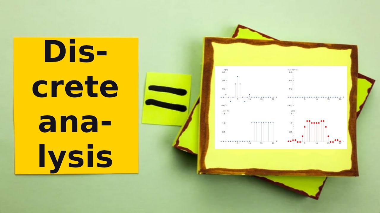 What is...discrete analysis? - YouTube