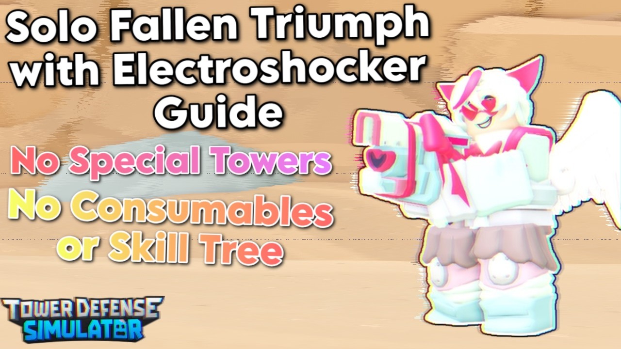 Solo Fallen Mode Triumph with Electroshocker Guide | Tower Defense ...