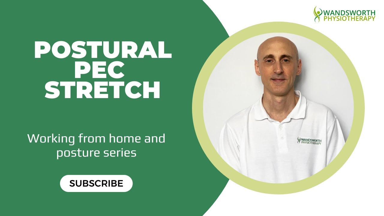 Postural pec stretch - YouTube