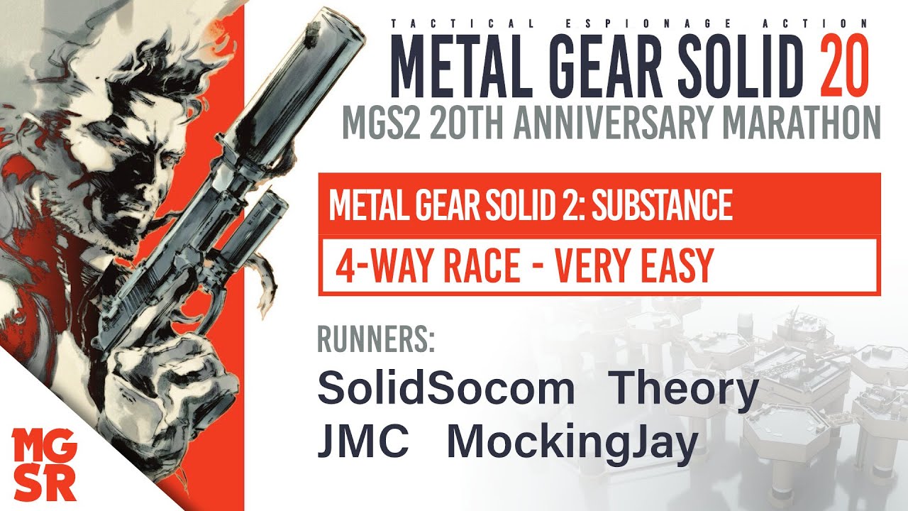 MGS2 2wentieth: Metal Gear Solid 2: Substance (PC, Very Easy) 4-Way ...
