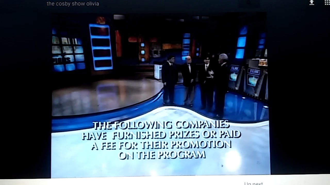 Jeopardy Ending Credits (2005) - YouTube