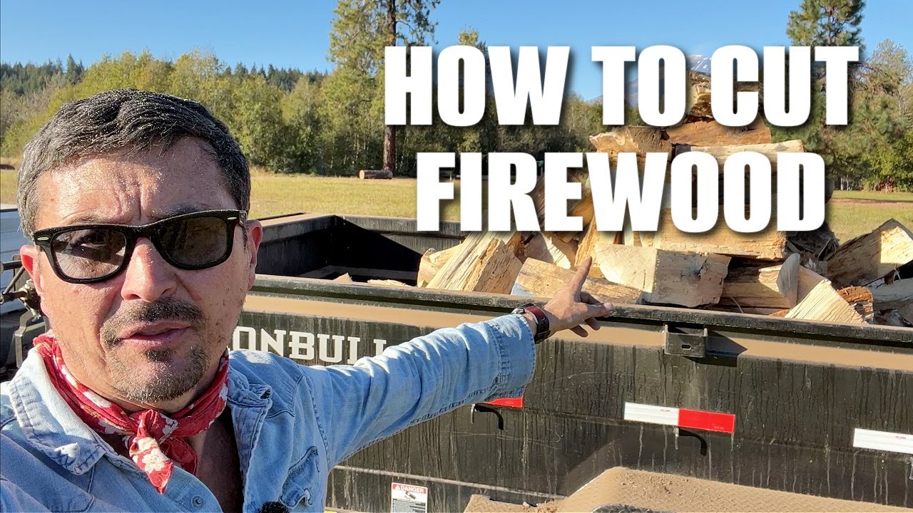 A BETTER WAY TO CUT FIREWOOD IN 2022 - YouTube