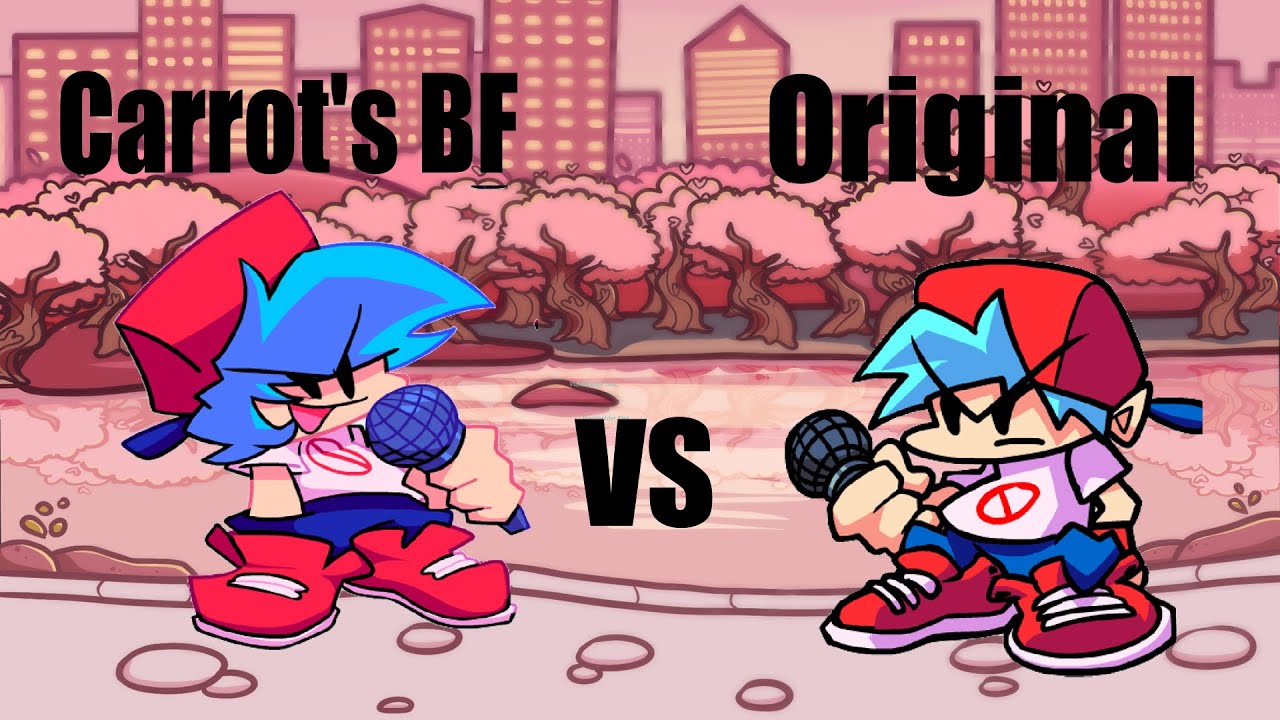 Carrot's BF Vs Original l Friday Night Funkin' - YouTube