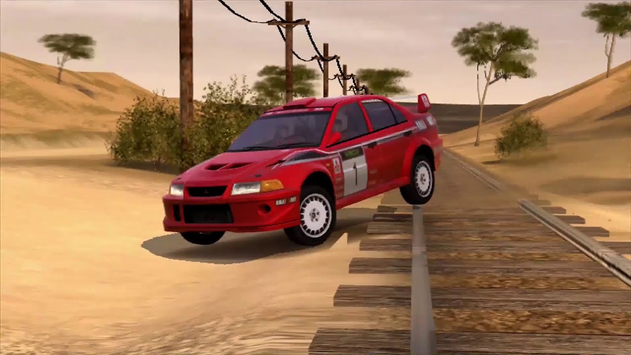Rallisport Challenge - Rallye : Safari SS3 - Mitsubishi Lancer Evo VI ...