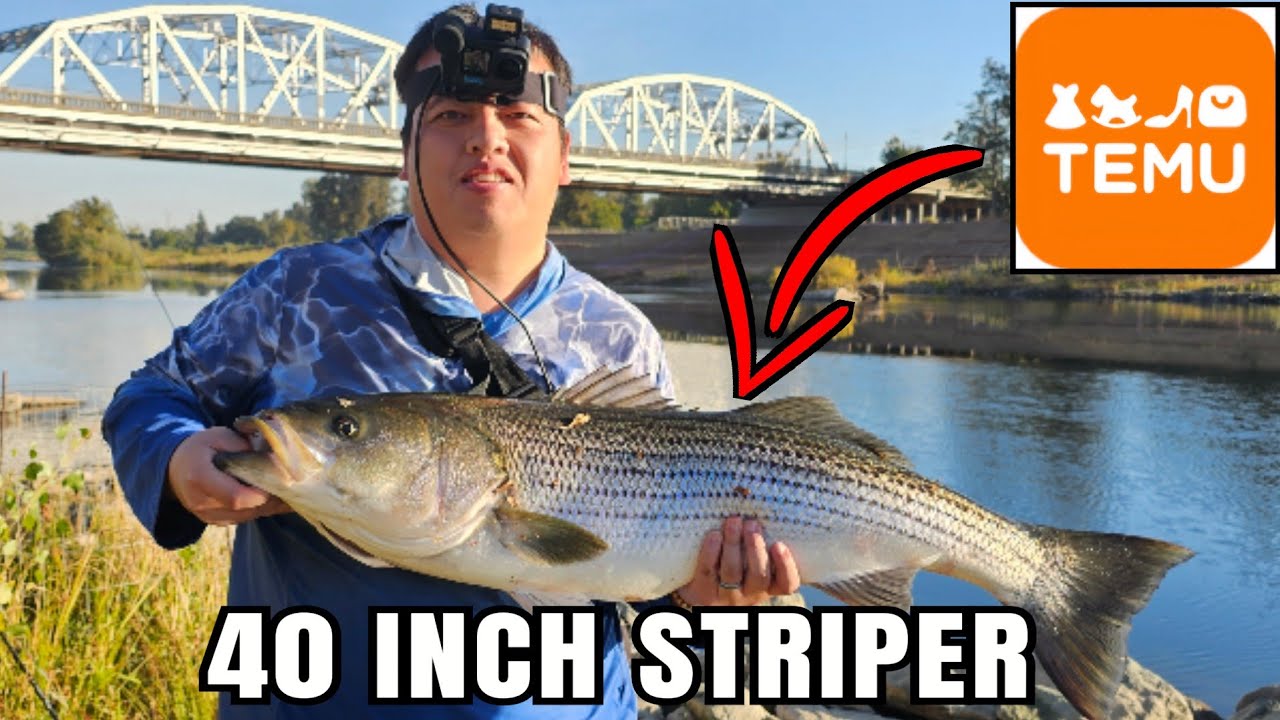 Catching The BIGGEST STRIPER Of My Life On This Lure - YouTube