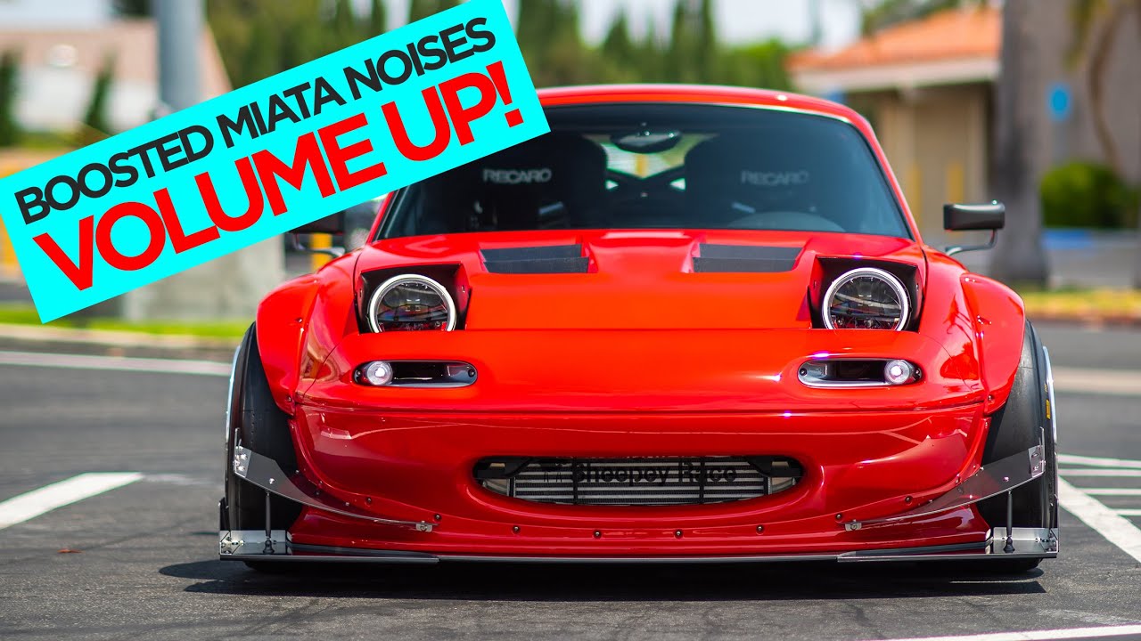 MIATA INSANE TURBO SPOOL! | #OMGMIATA | EP81 | [4K60] - YouTube