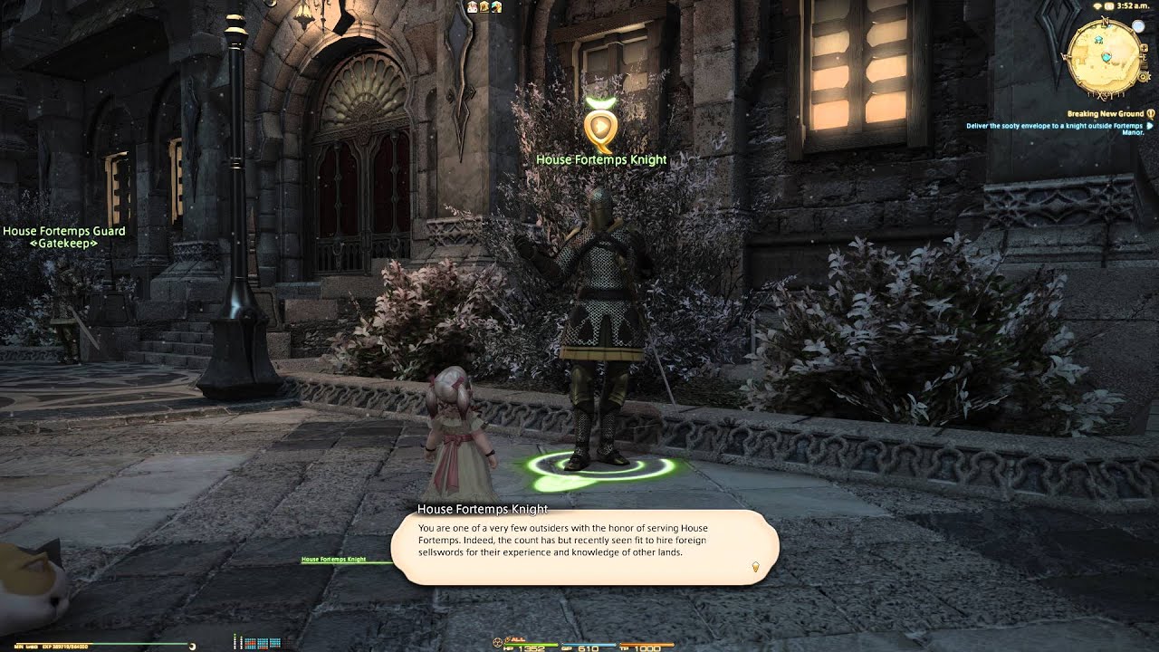 FFXIV Miner (MIN) Job Quest: Level 50 - Breaking New Ground - YouTube
