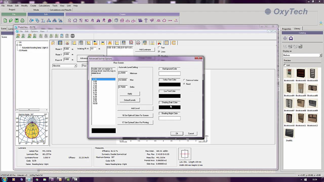 How viewing and printing both beam opening and isolux diagram - YouTube