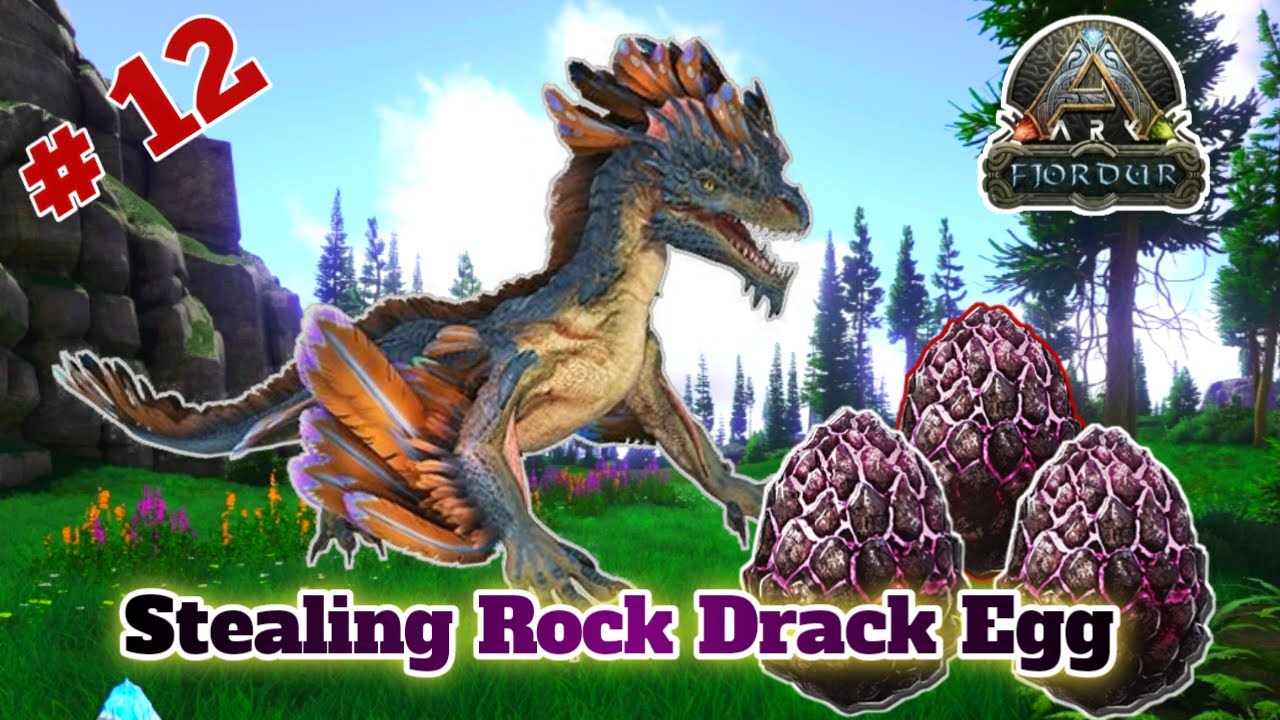 Stealing Rock Drake Egg Eps 12 / #ark #arkmobile #arksurvivalevolved ...