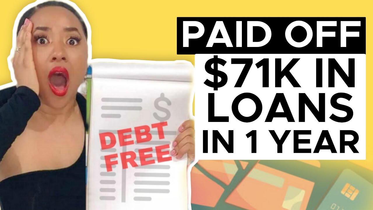 Paid Off My Student Debt | How I Paid Off My $71k Student Debt in One ...