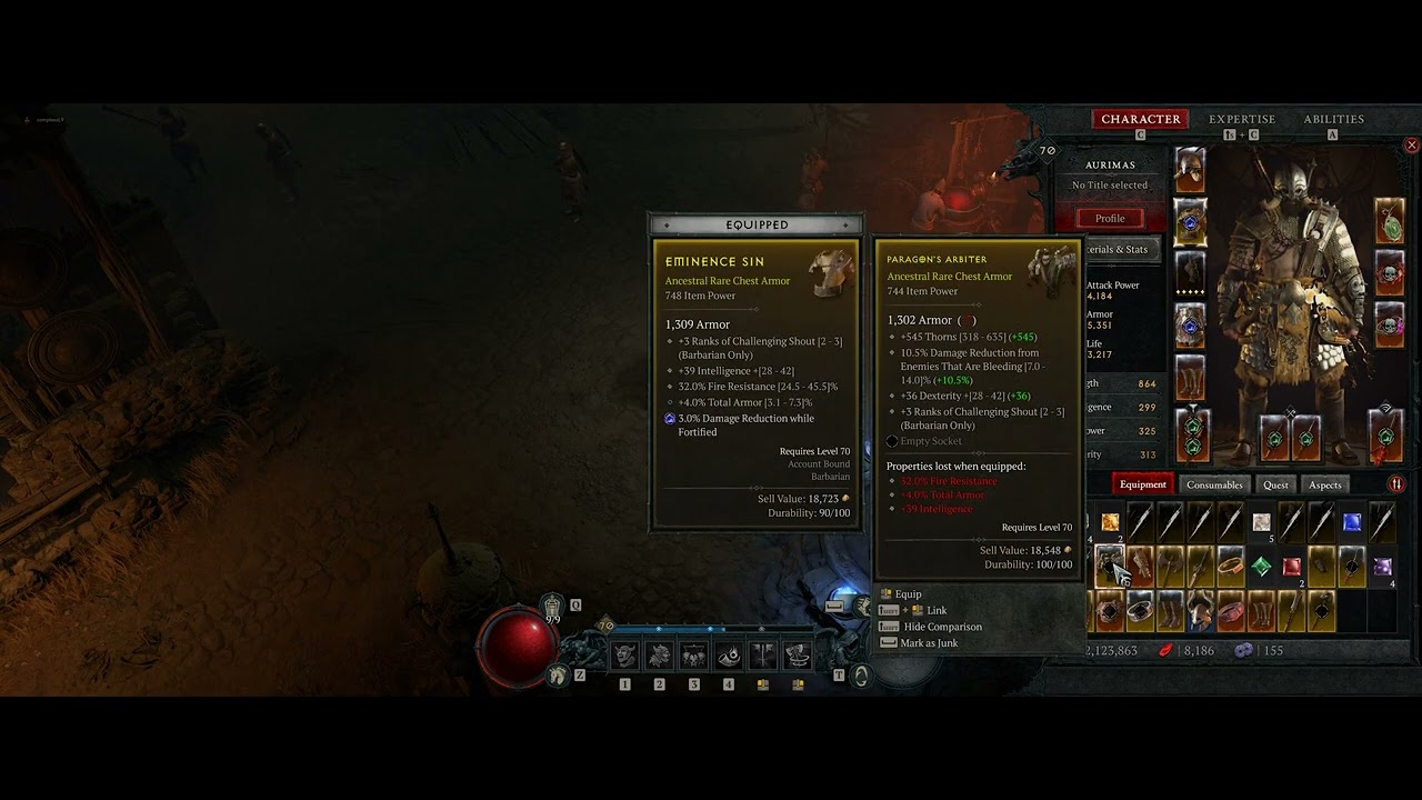 Diablo 4 - chest icon in inventory - YouTube