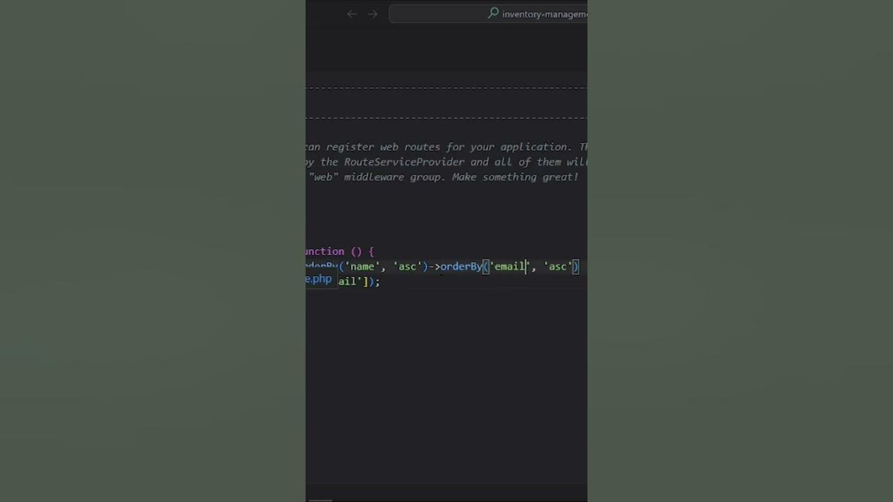 Multiple 'OrderBy' in Eloquent Query - YouTube
