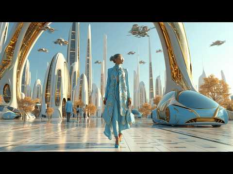 Life in 2126: Inside the Golden Future City & Advanced Tech | 4K