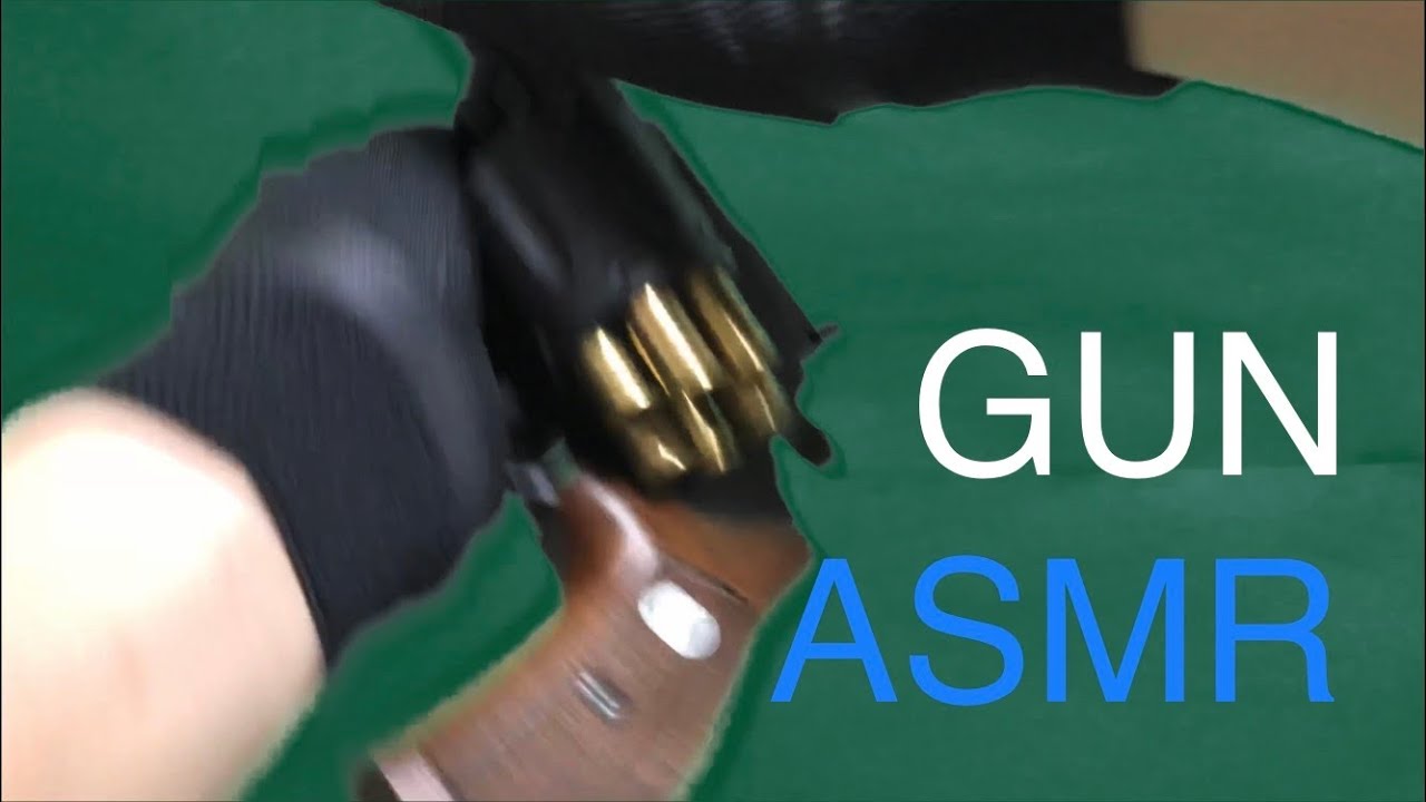 Gun ASMR Revolver Swing in Reload sound airsoft - YouTube