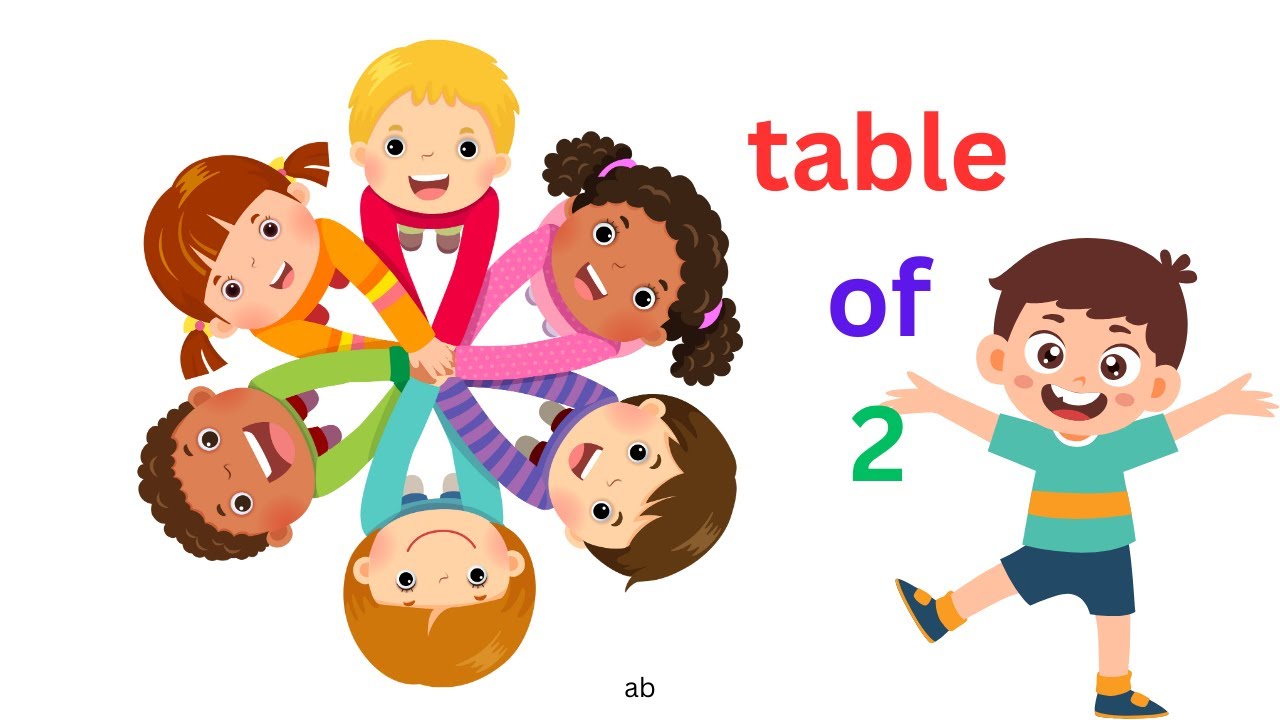 Table of 2 | Kids Video | Kids Rhymes | Funkites Kids | Abcd Rhymes ...