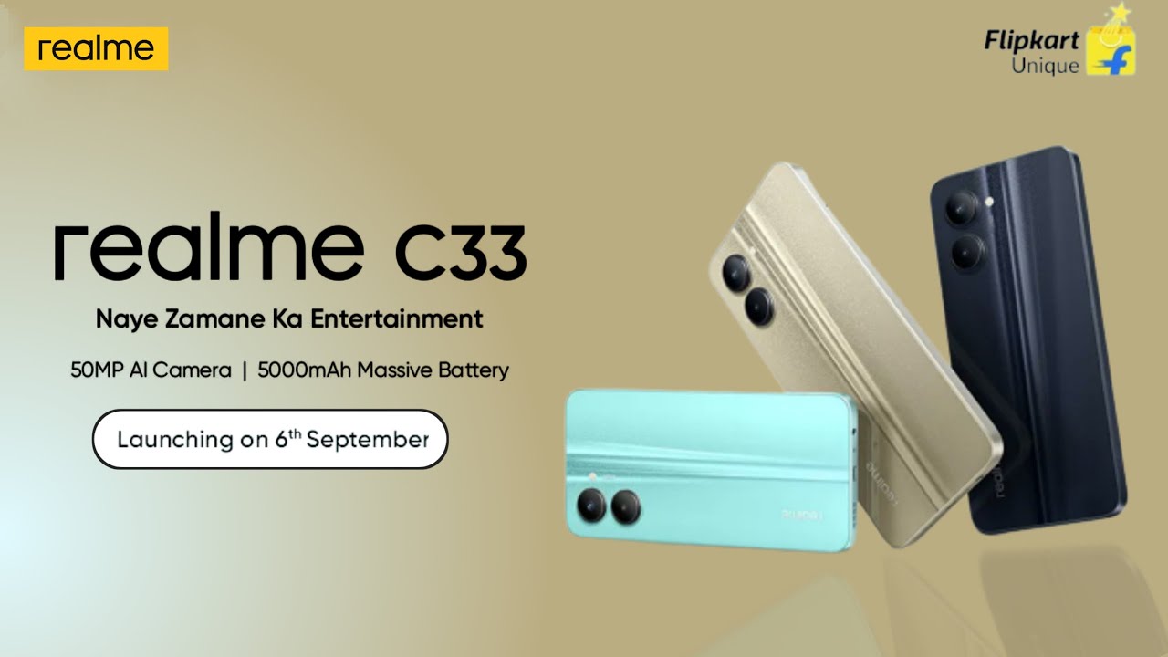 Realme C33 - Official Launch | Specifications | Price in india | Realme ...