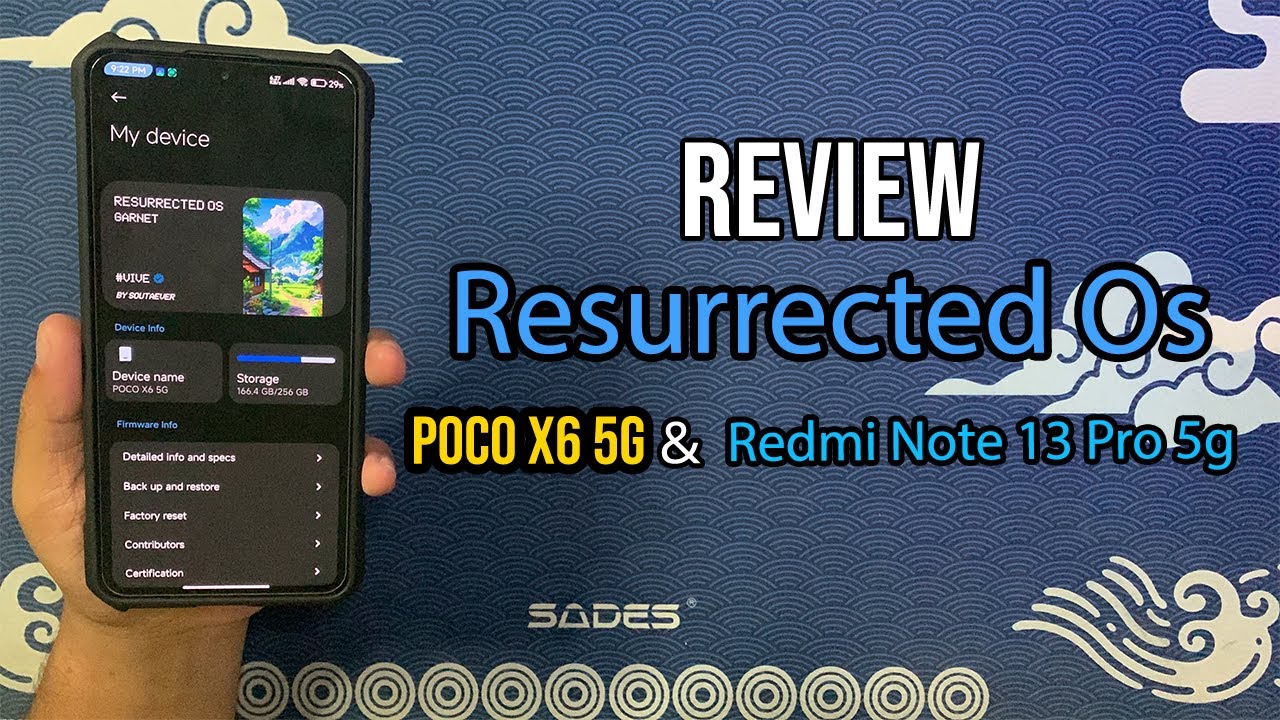 Menarik Nih! - Review Custom Rom Resurrected Os - Poco X6 5G/Redmi Note ...