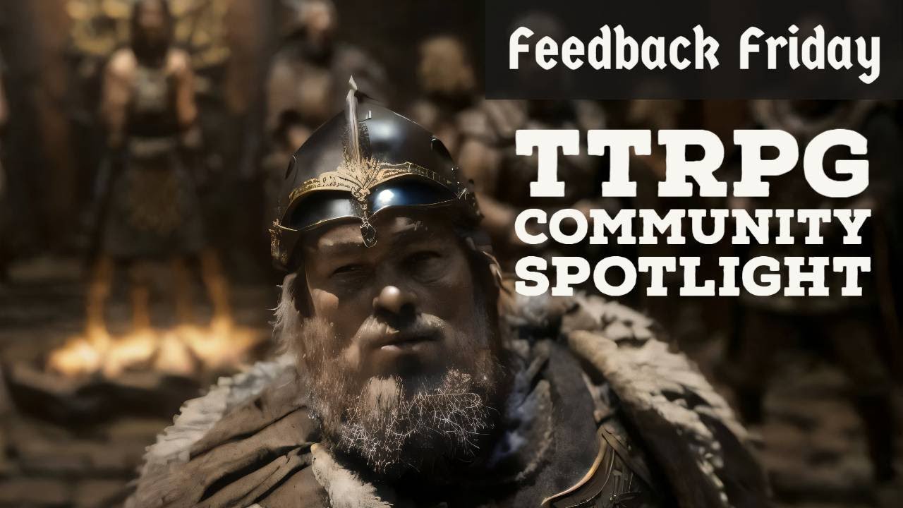 Feedback Friday: Clericon Wrap-Up + TTRPG Community Spotlight ...
