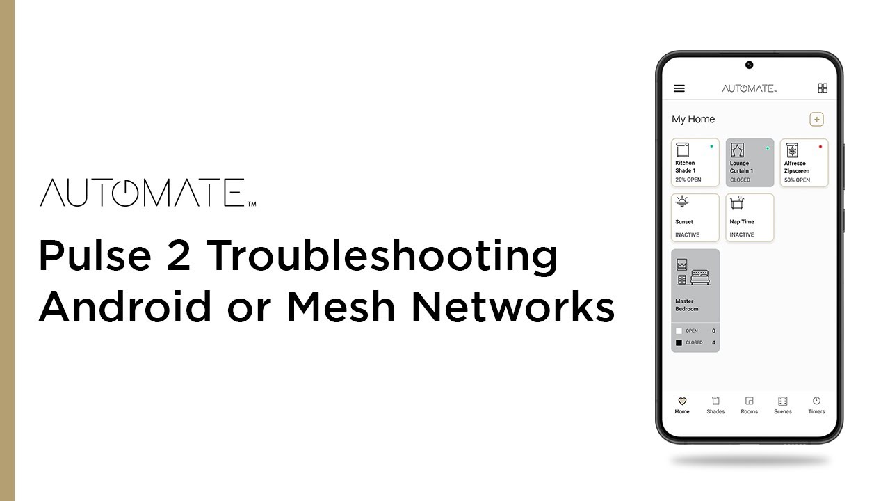 Automate | Pulse 2 Troubleshooting Android or Mesh Networks - YouTube