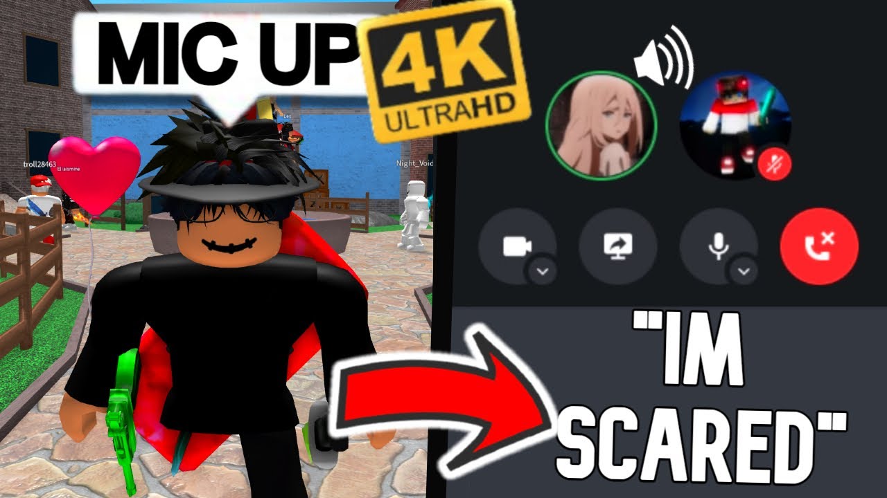 MM2 I Mic Up With A Scared Toxic Teamer..🤣 (FUNNY) - YouTube