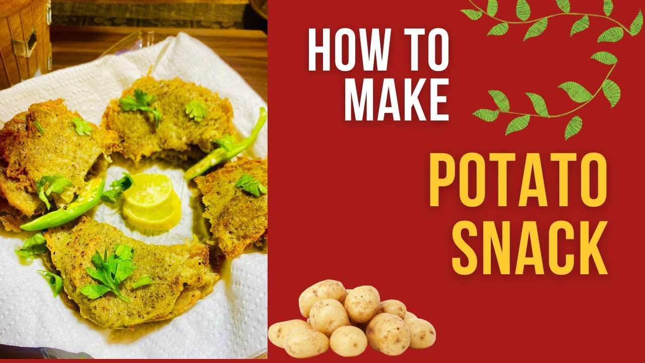 If you have any two potato must try this recipe / Potato snack /crispy ...
