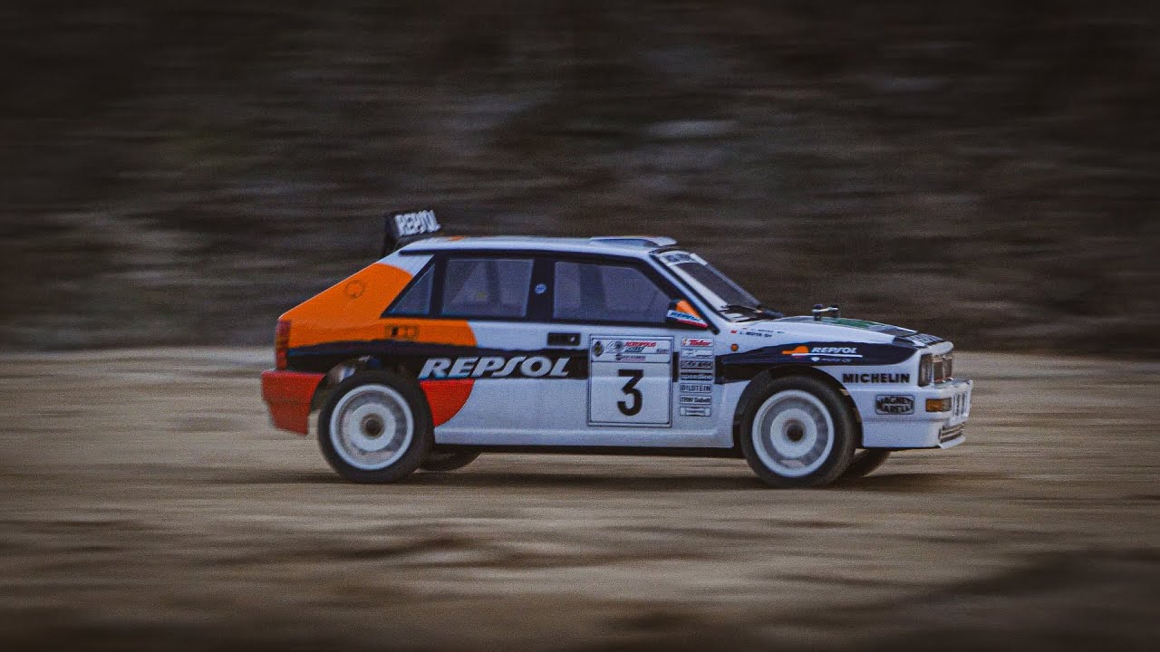 Killerbody 1/10 New Rally Car Venus RWD Lancia Delta - YouTube