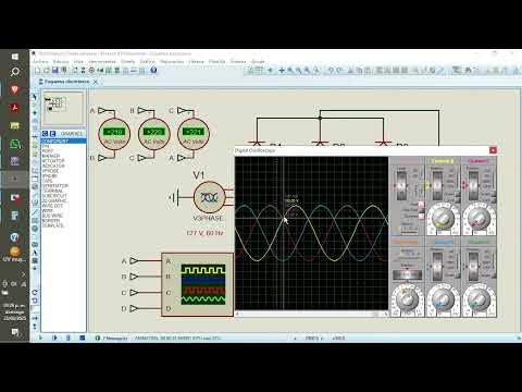 Simulación Rectificador Trifasico de Onda Completa RobertoAR - YouTube