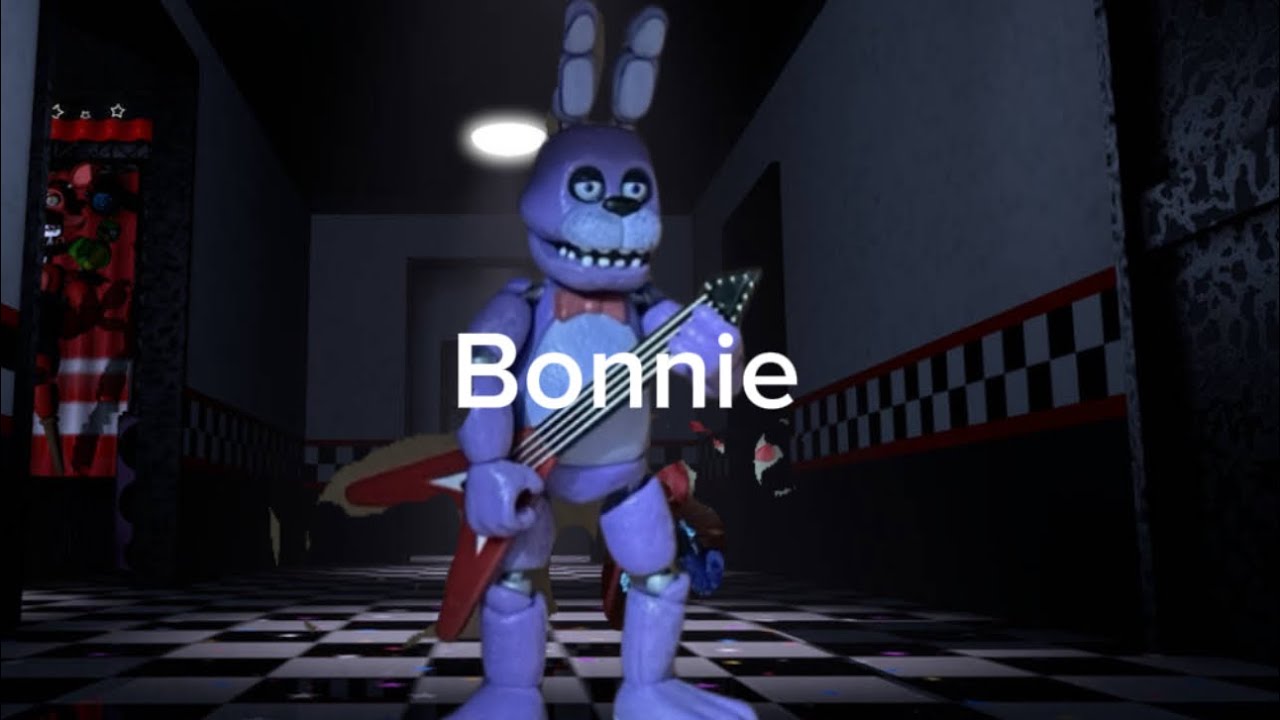Bonnie fnaf stop motion - YouTube