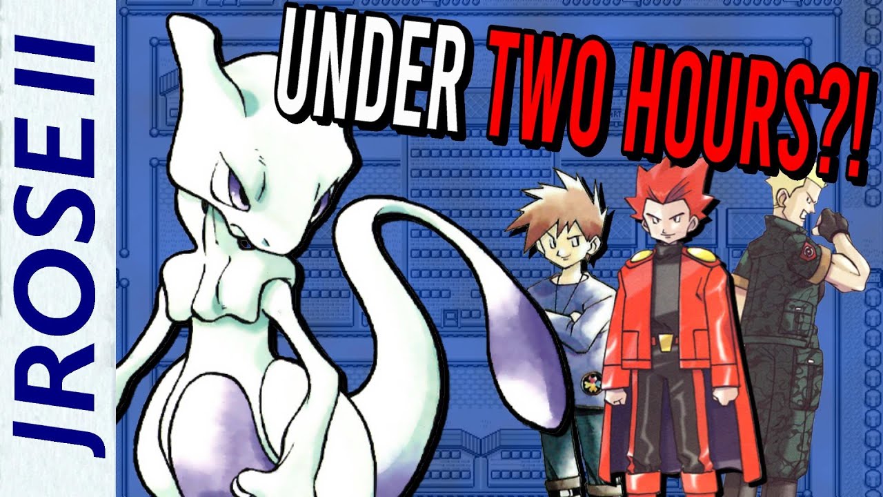 Is it Possible to do a Solo Run in Pokemon Red/Blue in UNDER TWO HOURS ...