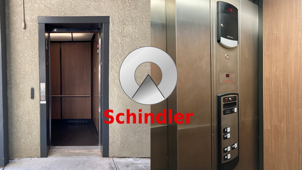 Schindler HT Hydraulic Elevator - 1450 Civic Ct - Concord, CA - YouTube