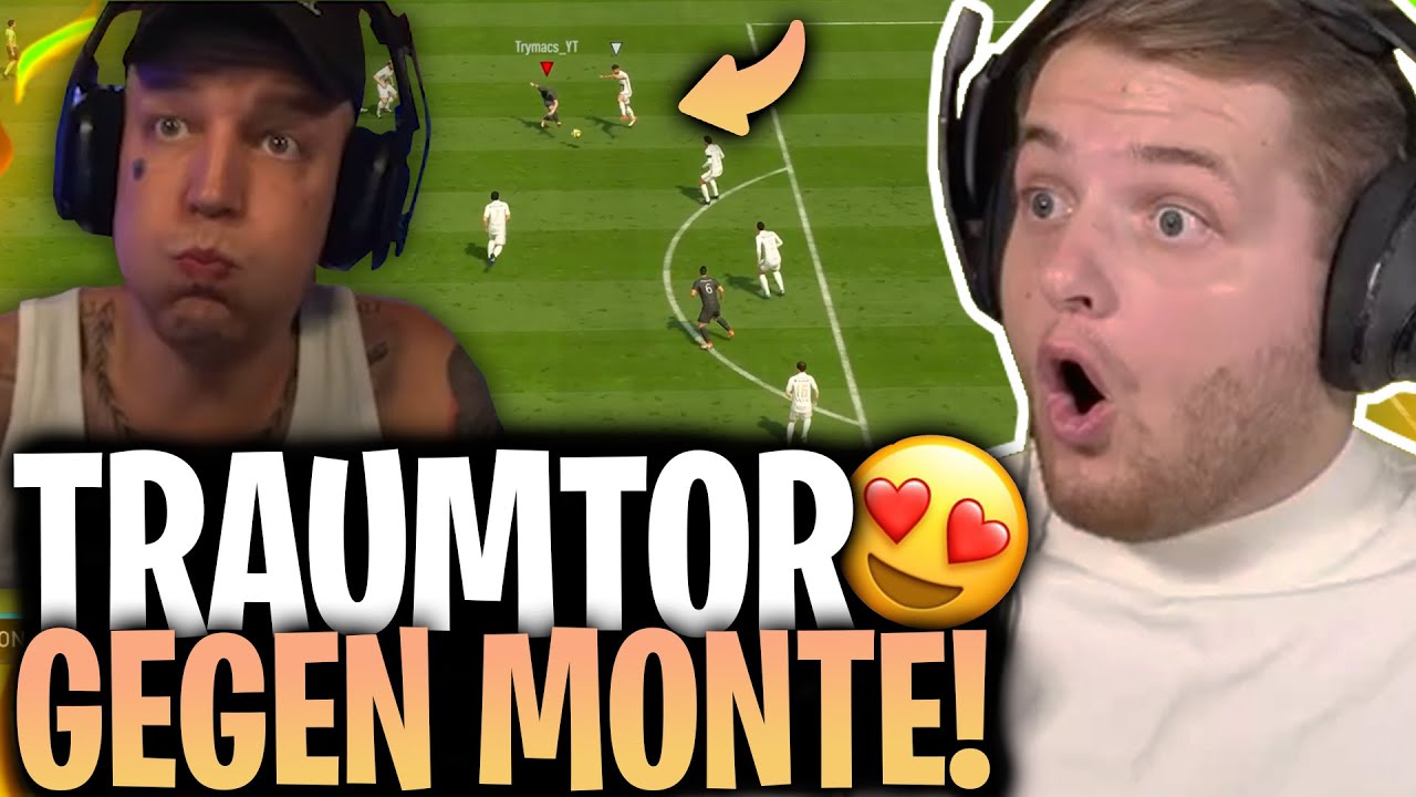 😱😳 Das ERSTE MAL gegen MONTE in FIFA 22! | Wer ist der bessere Spieler ...
