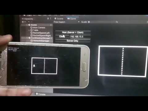 Unity Mirror Networking connection between my two devices stop suddenly - YouTube