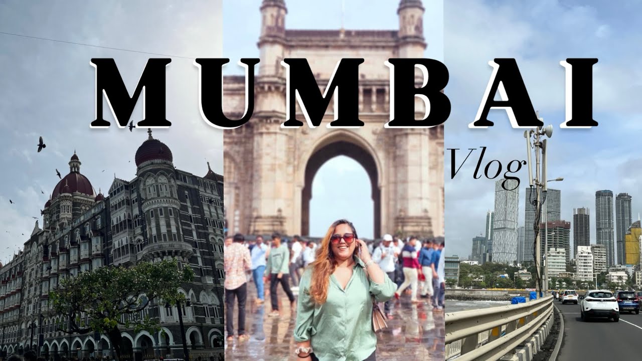MUMBAI vlog 🏙️ | Marine Drive, Visiting Siddhivinayak, Gateway of India ...